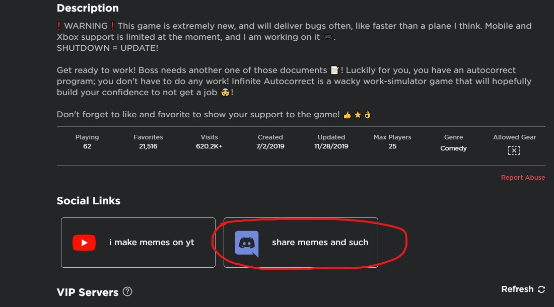 Infinite Autocorrect Info - Bulletin Board - Developer Forum | Roblox