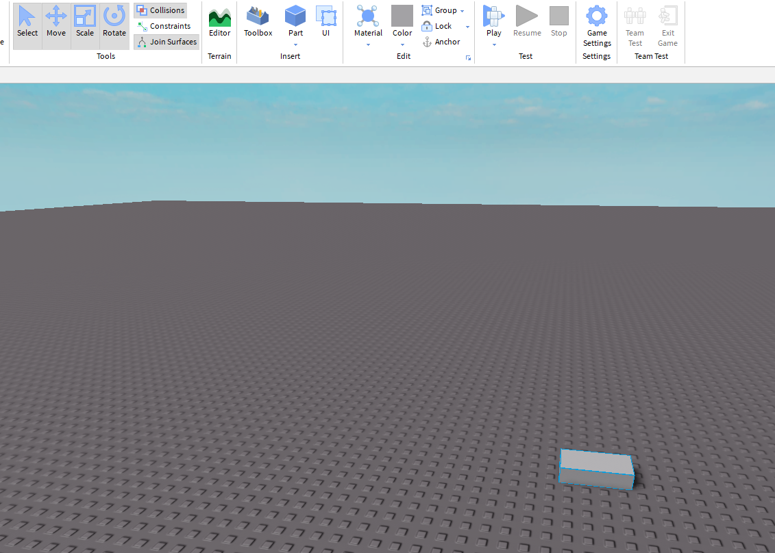 Toolbox is not showing up - Game Design Support - Developer Forum | Roblox