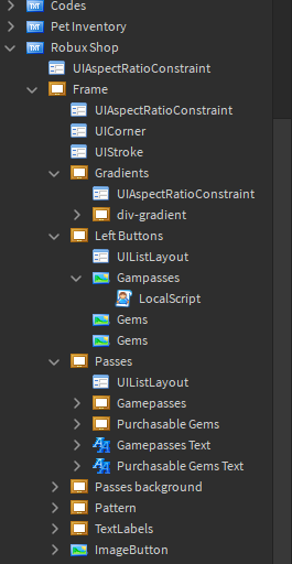 Button brings you to section in Scrolling GUI - Scripting Support ...