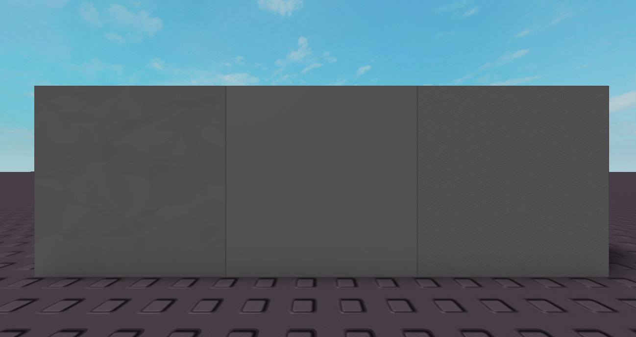 Make Ice, Plastic, SmoothPlastic, and other materials more ...