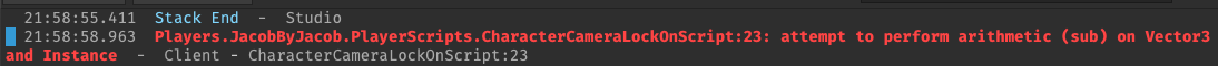 Trying to make Target Lock-on work on players - Scripting Support ...