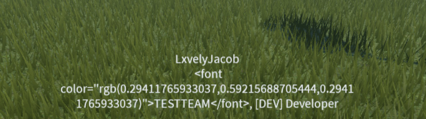 How to set the font color in richtext from a brickcolor? - Scripting ...