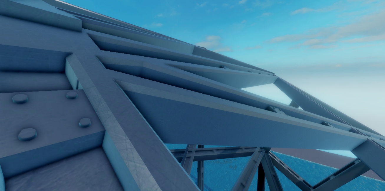 I tried to make a rough copy of the rhine 1945 bridge - Creations ...