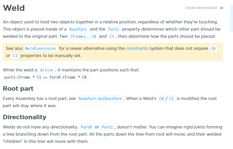 Stick two parts together - Scripting Support - Developer Forum | Roblox