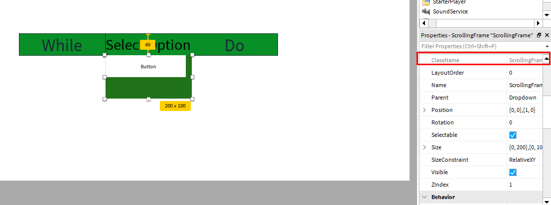 Scrollingframes don't work inside of a TextLabel/TextButton/TexBox - Art Design Support ...