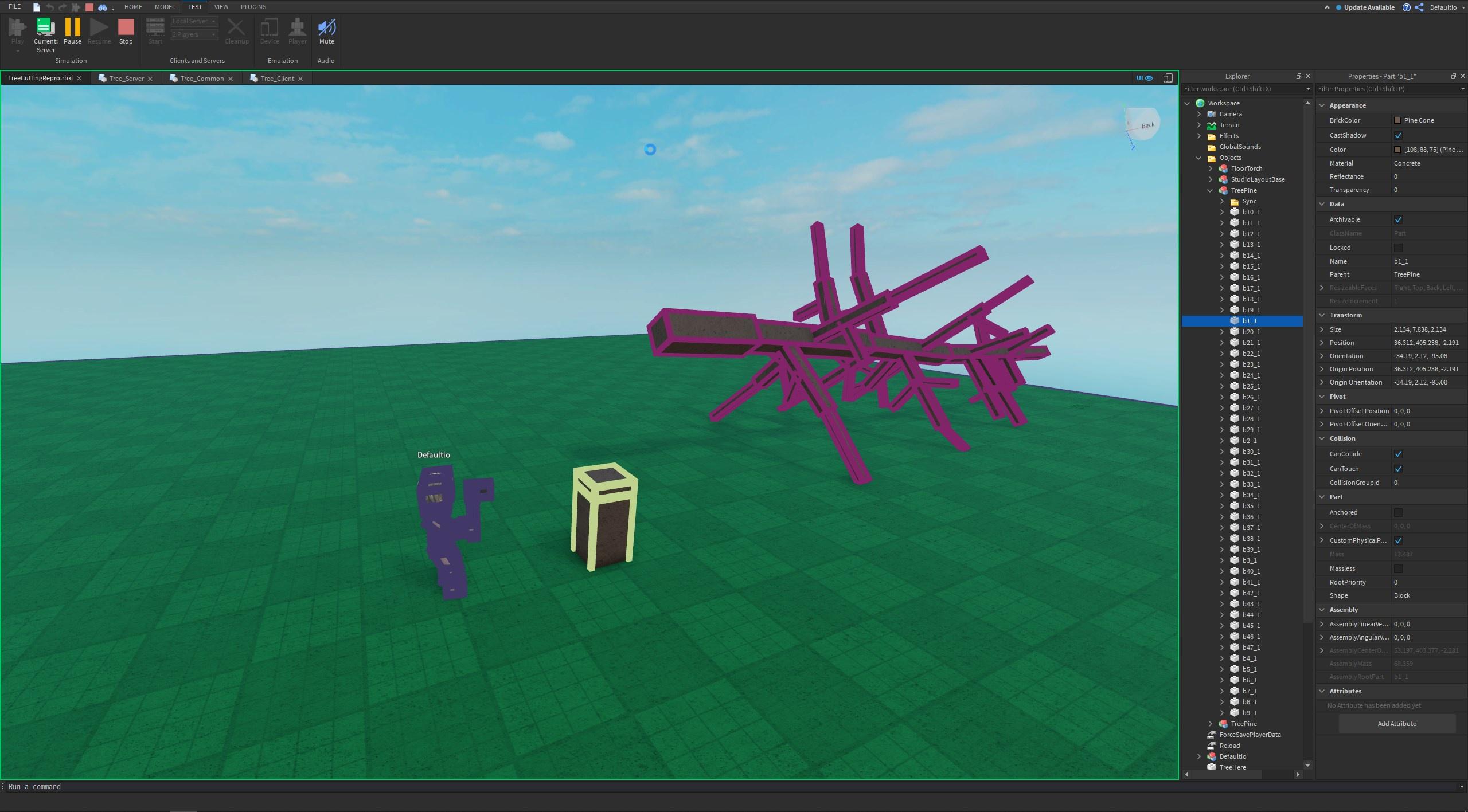 StreamingEnabled: destroyed welds failing to replicate - Engine Bugs - Developer Forum | Roblox