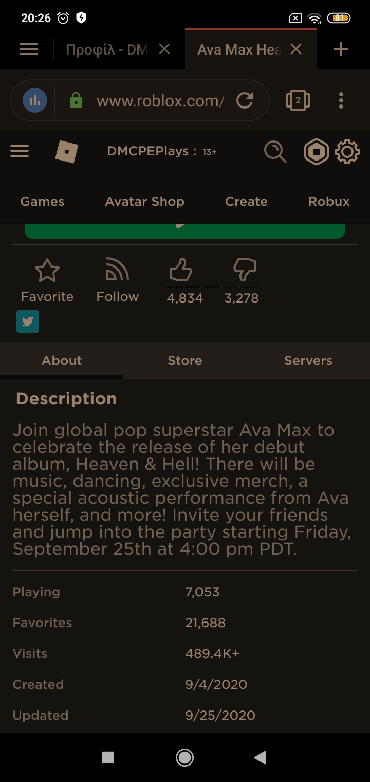 Full game description does not appear on mobile - Mobile Bugs ...