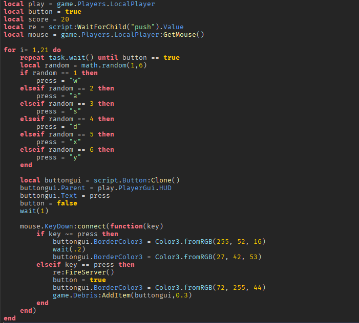 Problems With Looping A Remote Event Scripting Support Developer Forum Roblox 