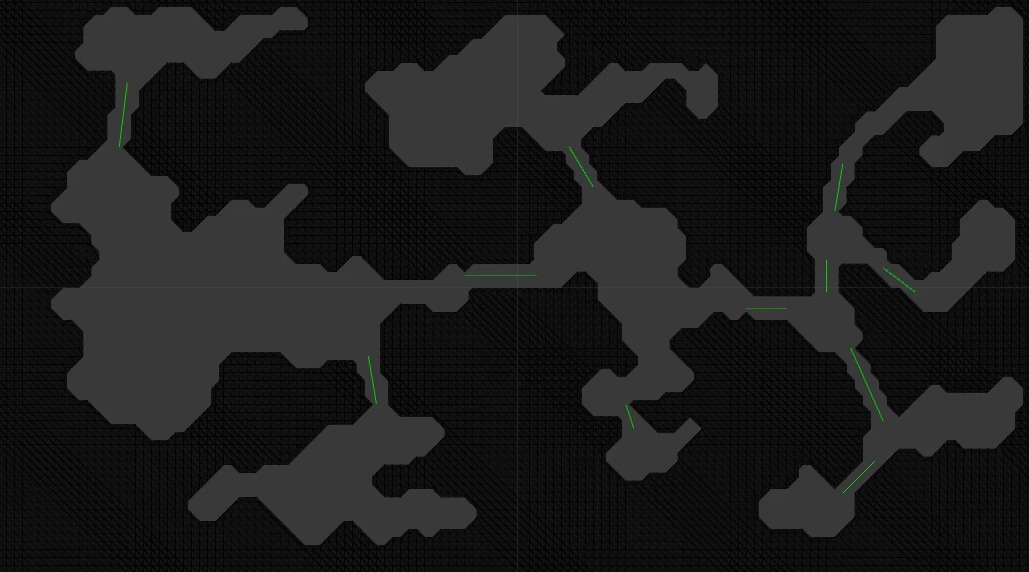 Connecting isolated caves in procedural cave generation - Scripting Support - Developer Forum ...