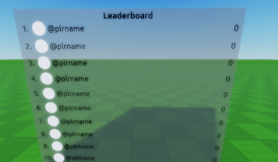 Why is the leaderboard text sometimes bigger and sometimes smaller? - Scripting Support ...