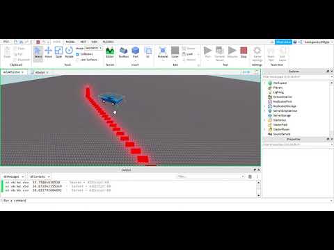Car going to the midpoint then go back to the first point - Scripting ...