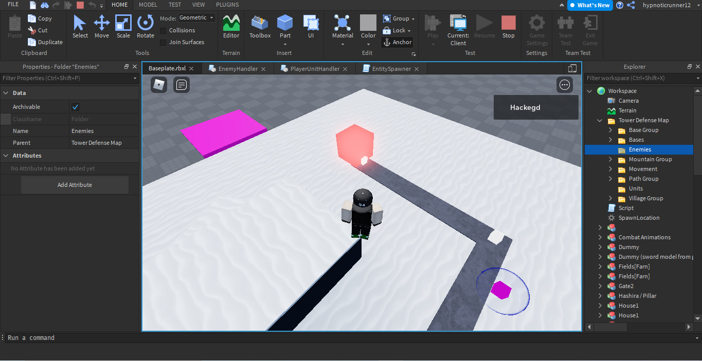 [Help] Tower Defense game Enemy Handler doesn't spawn enemies again ...