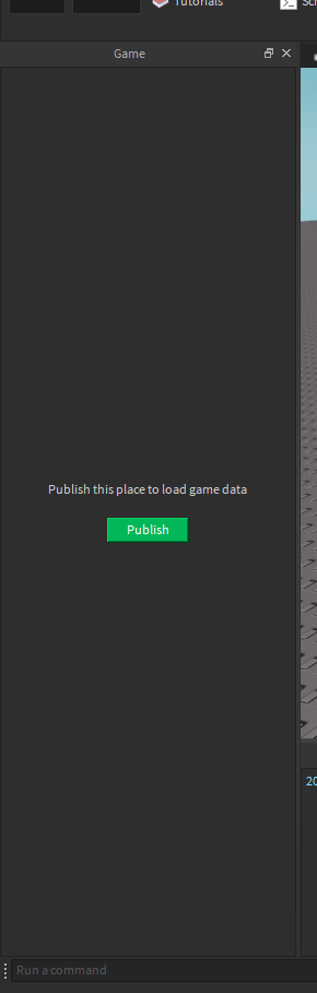 Please decouple interactions that don't require you to publish a game ...