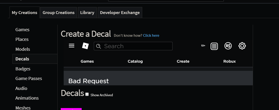 HTTP 400 Bad Request when uploading images that are too big - Website ...
