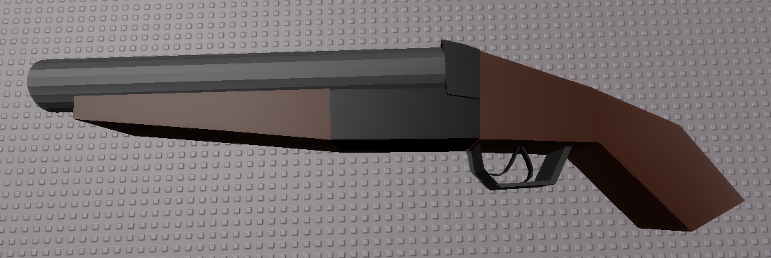 Sawed Off Shotgun Over Under