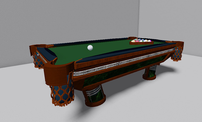 Feedback on my pool table - Creations Feedback - Developer Forum | Roblox