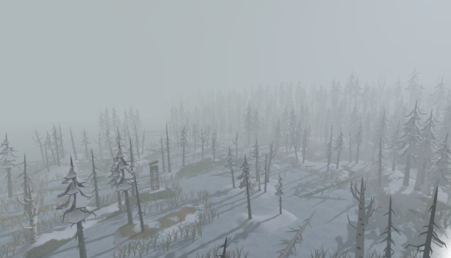 Working on a Canadian map inspired by Northwind and The Long Dark ...