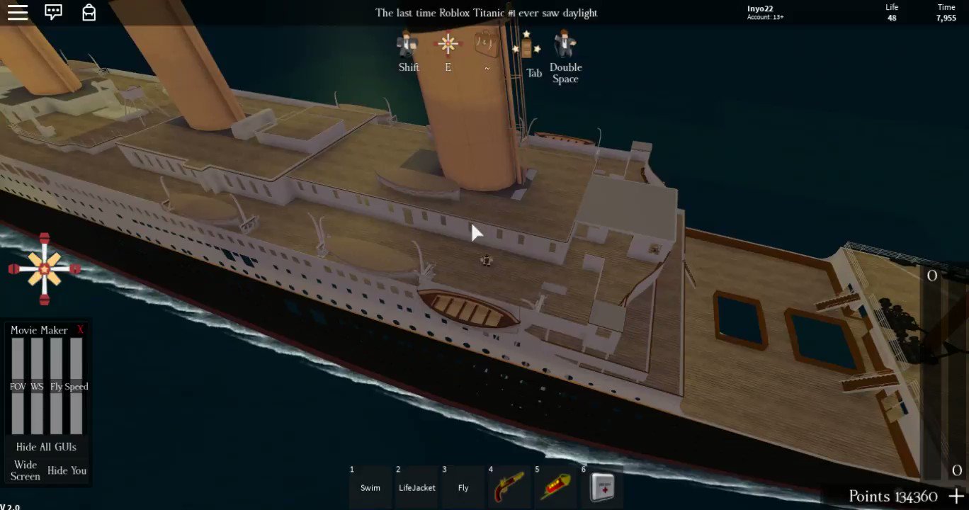 Roblox Titanic 2.0 FAQ and Progress Log - Bulletin Board - Developer ...