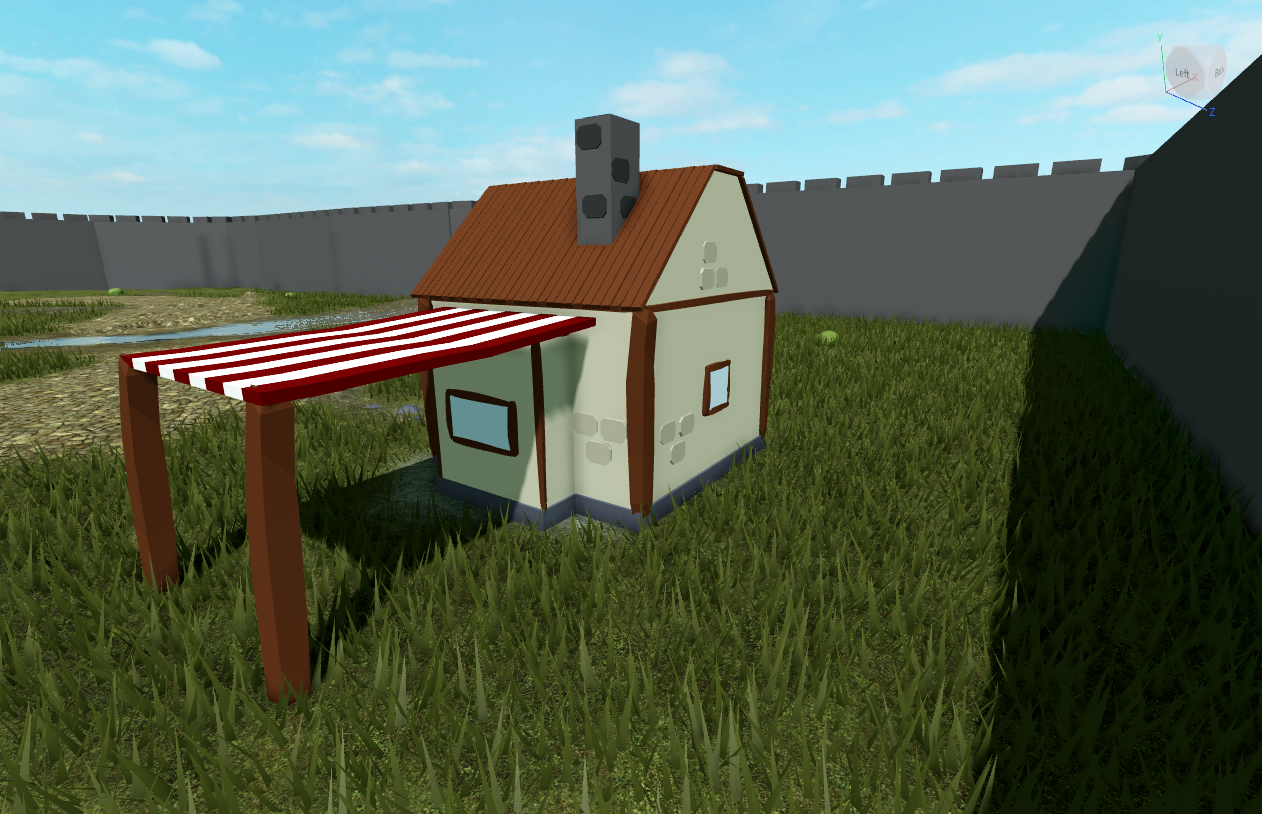 [FEEDBACK] My first kinda low poly build - Building Support - Developer ...