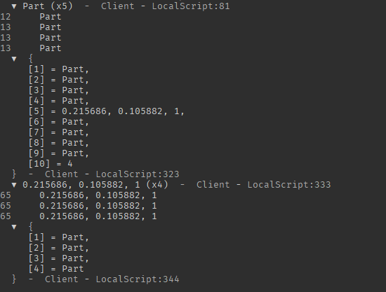 Color changing to black? - Scripting Support - Developer Forum | Roblox