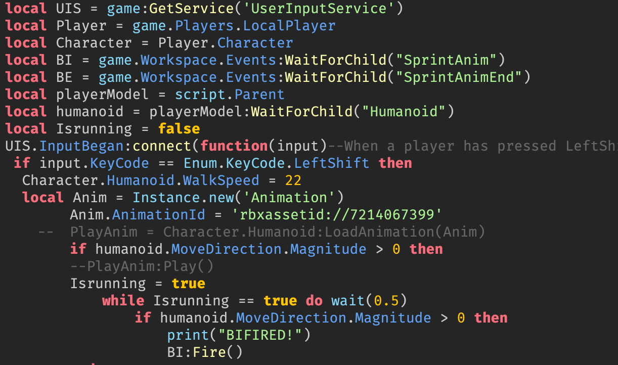 Bindable event is activating even when a prerequisite is set to false - Scripting Support ...