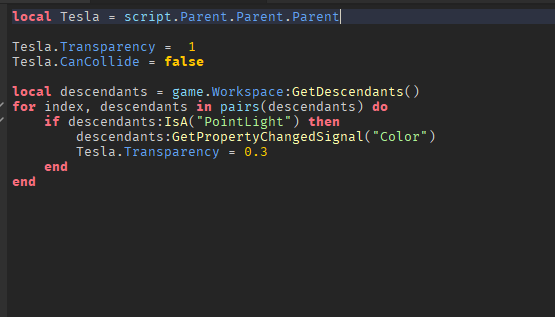 How would I make this part detect if a light changed - Scripting ...