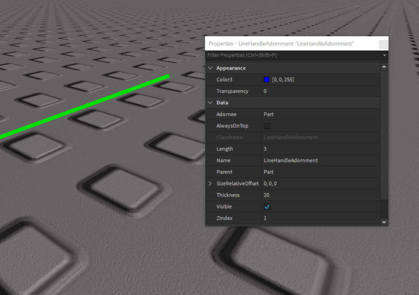 LineHandleAdornment G/B color channels are flipped - Engine Bugs - Developer Forum | Roblox