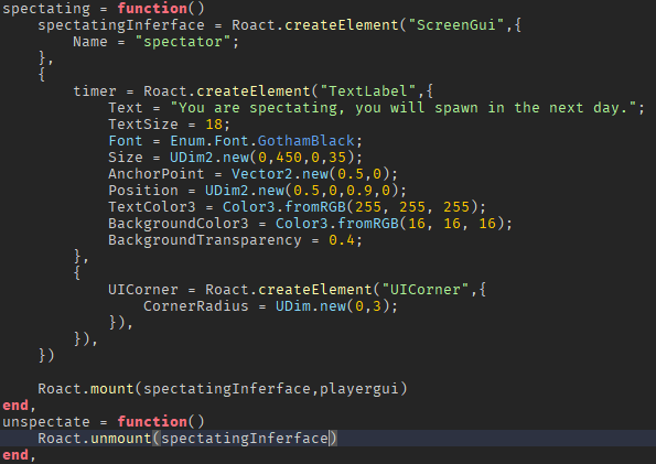 How to destroy a element with Roact - Scripting Support - Developer Forum | Roblox