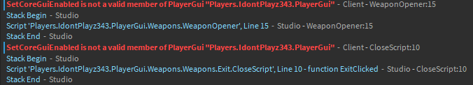 Problem With Disablingenabling Chat For Specific Ui Scripting Support Developer Forum Roblox 