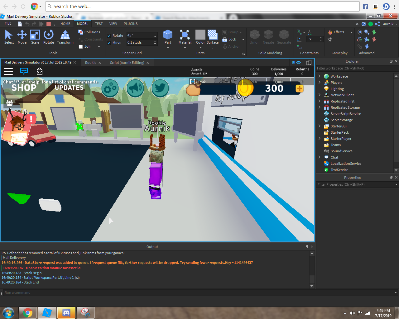 Backpack weld solution! - Scripting Support - Developer Forum | Roblox