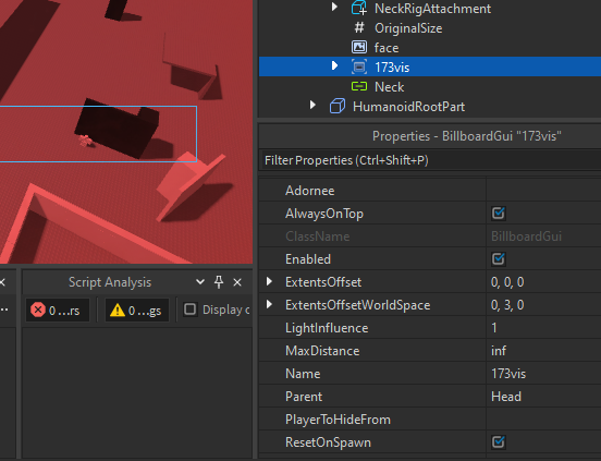 BillboardGui is disabled while it shouldnt - Scripting Support - Developer Forum | Roblox