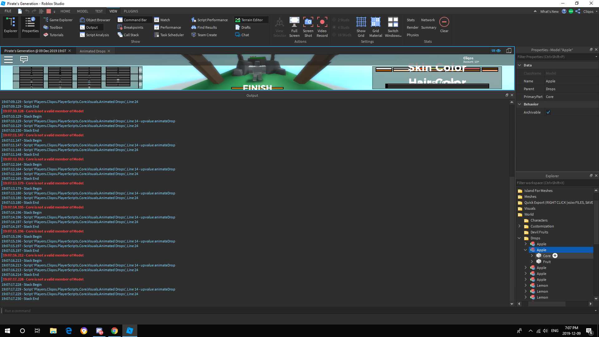 Client Isnt Able To Received Replicated Parts From Server Scripting