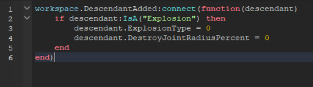 How to make an anti-explosion script for a model? - Scripting Support ...