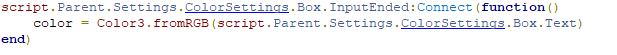 How can I turn a text box's text into Vector3 and Color3 Values ...