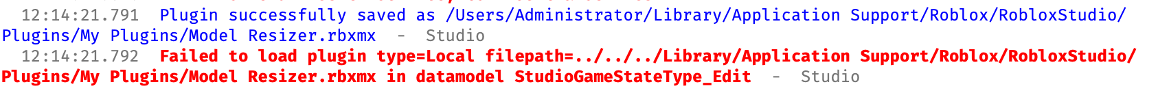 Cannot see plugins within plugins tab - Studio Bugs - Developer Forum | Roblox