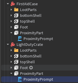All proximity prompts somehow refer to the different objects, despite not being it - Scripting ...