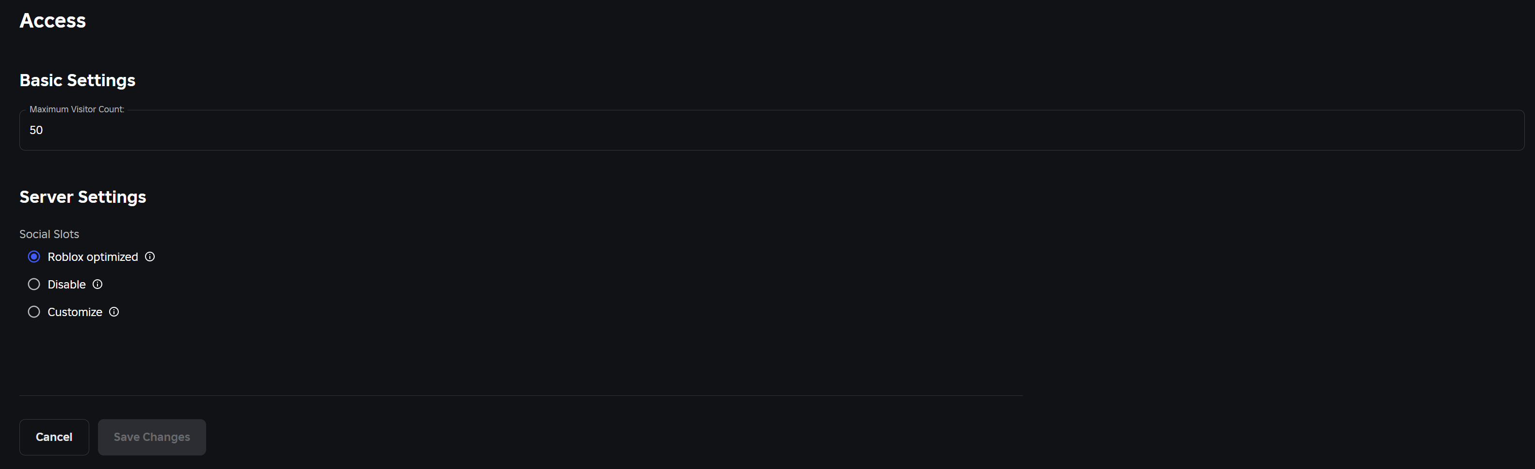 Queue in non-full servers - Roblox Application and Website Bugs ...