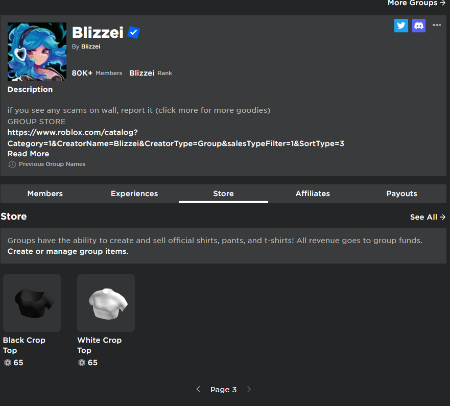 On-sale Group Items does not fully appear in the shop - Roblox ...