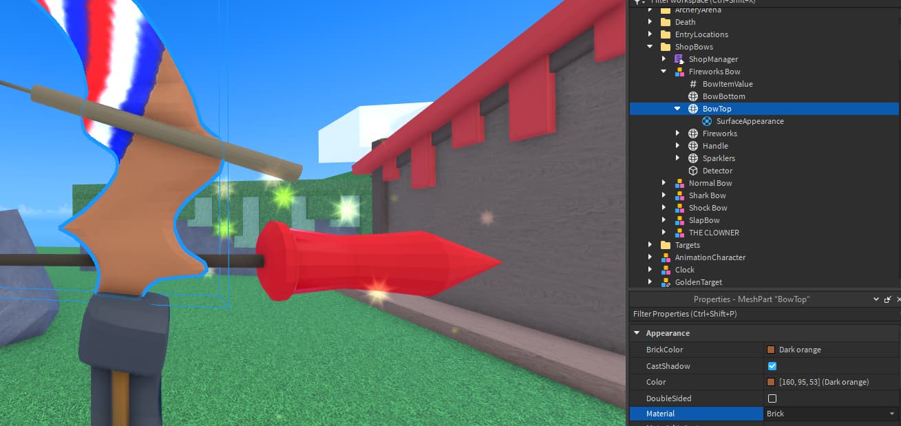 Allowing a material and a Texture at the same time - Building Support ...