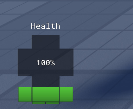 Healthbar shrinks to the side instead of down? - Scripting Support ...