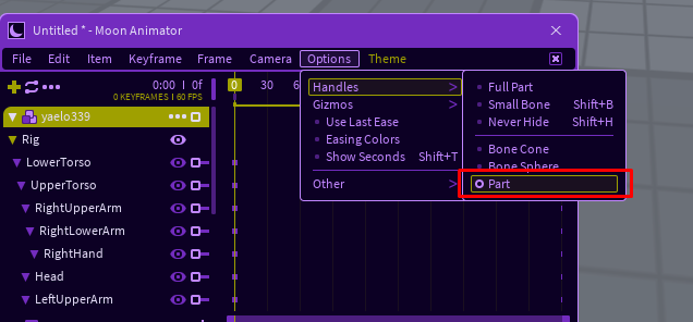 How to hide hitboxes on parts in moon animator - Art Design Support - Developer Forum | Roblox