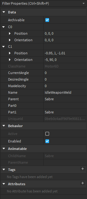 Motor6D Weld bugging through script - Scripting Support - Developer Forum | Roblox