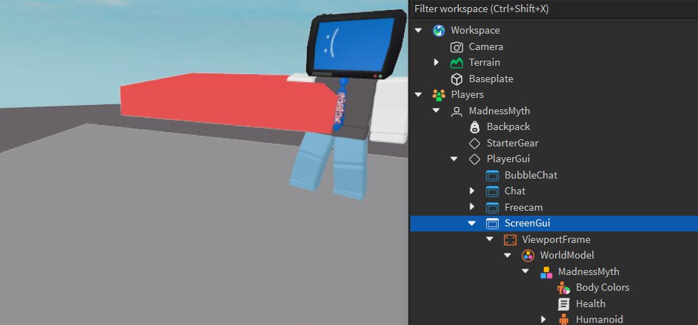 How to get 3D physics in a Viewport frame or outside of Workspace ...