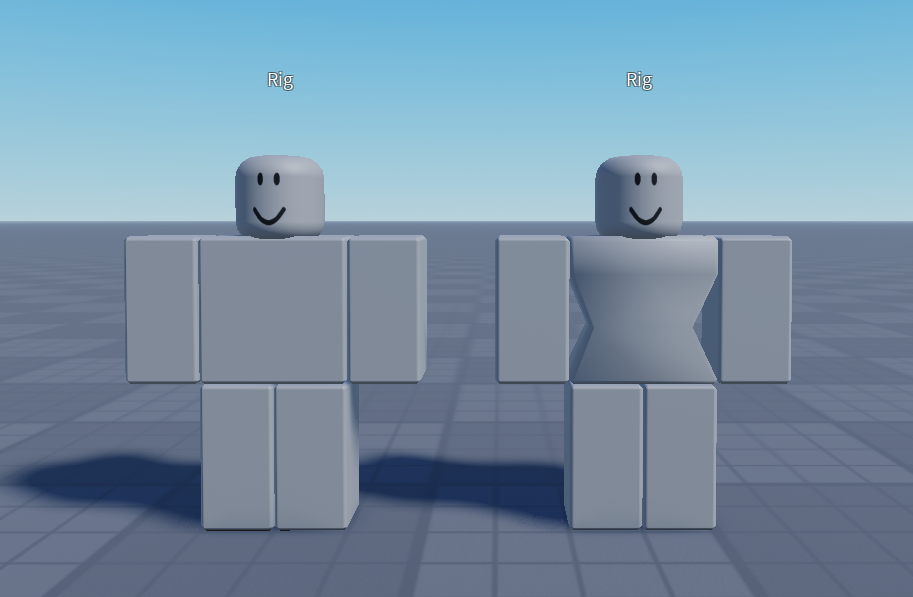How do you swap a specific body part on an existing character ...