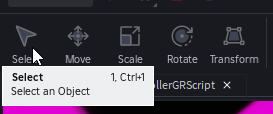 Why are the select, move, scale and rotate tools grayed out? - Platform Usage Support ...