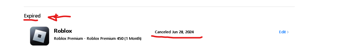 My Roblox Premium cancelled and got and downgraded - Platform Usage ...