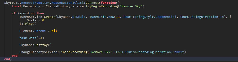 Change History Service Error - Scripting Support - Developer Forum | Roblox