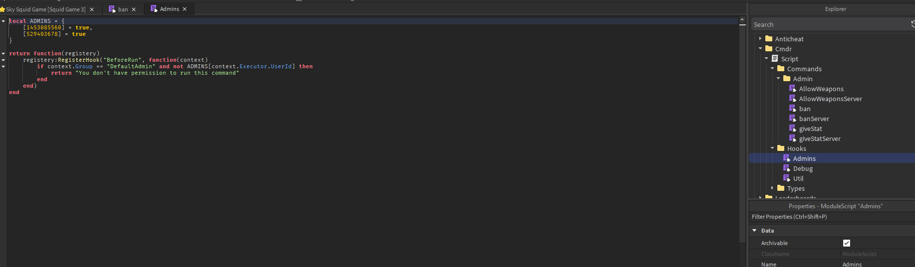 Cmdr Panel Creating Custom Commands - Scripting Support - Developer ...