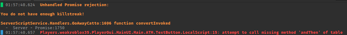 Improving ATM Convert invoke - Code Review - Developer Forum | Roblox