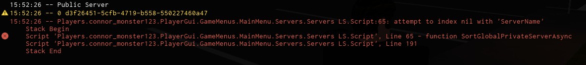 Custom Private Server System Scripting Help Scripting Support Developer Forum Roblox